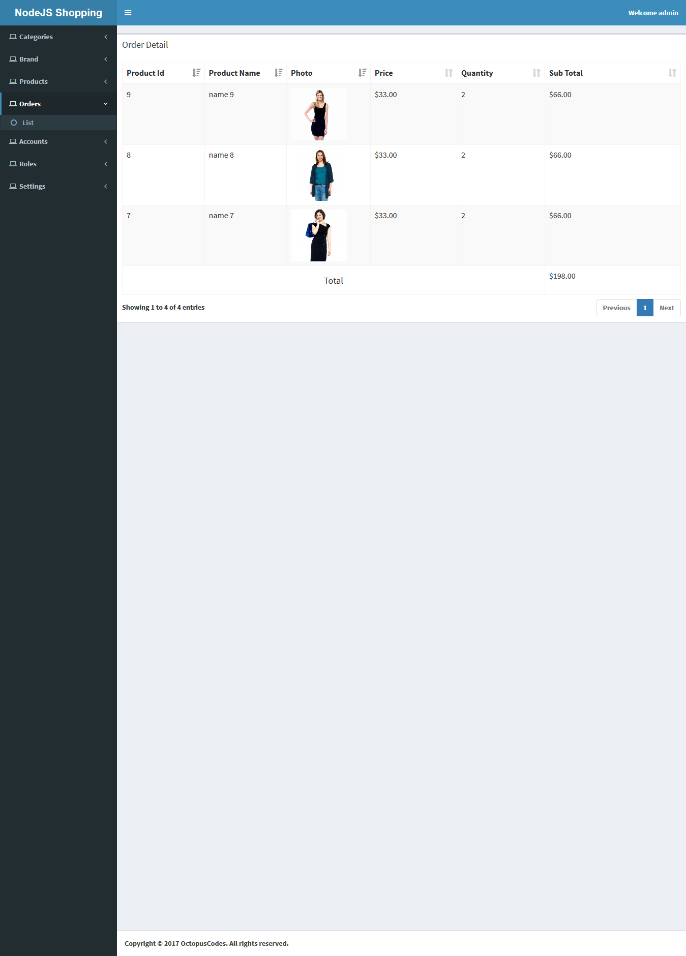 OctopusCodes - Angular 2 Shopping Cart by octopuscodes | CodeCanyon